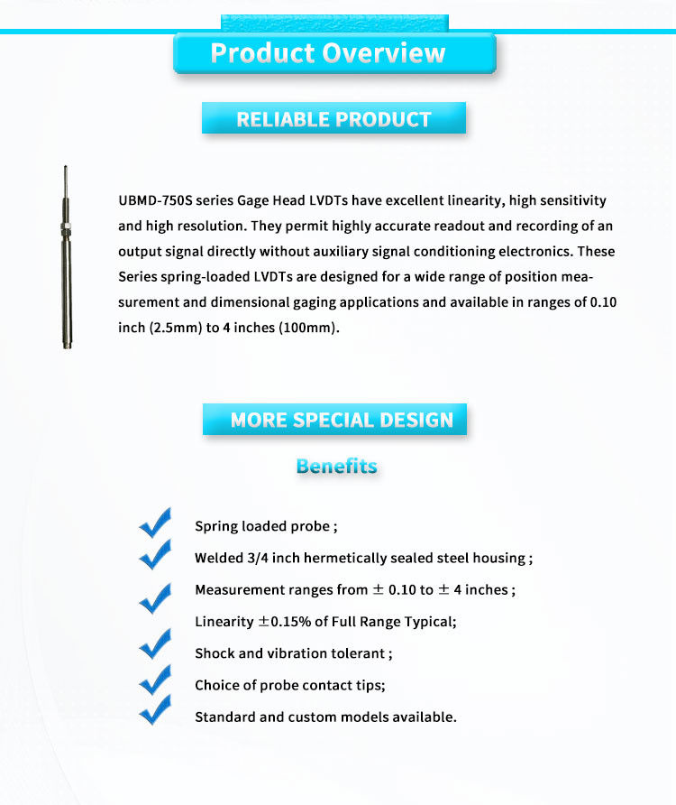UBMD-750S Linear Motion Position Sensor Measurement Corner Position ...