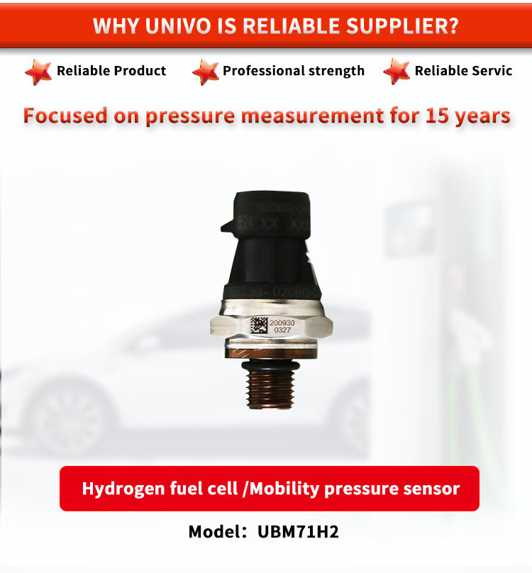 448 Range Hydrogen Pressure Sensor For UBM71H2Y EC-79 TE Mobility Fuel Cell