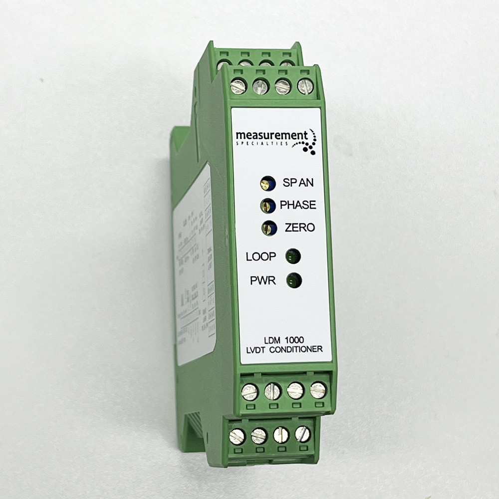 LDM-1000Y LED Screen LVDT RVDT 4 5 6 Line Displacement Sensor Signal Conditioner
