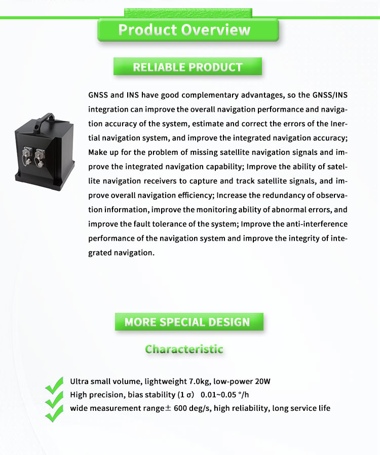 UNIVO GNSS/INS Strategic Missile Guidance System with FOG Fiber Optic ...